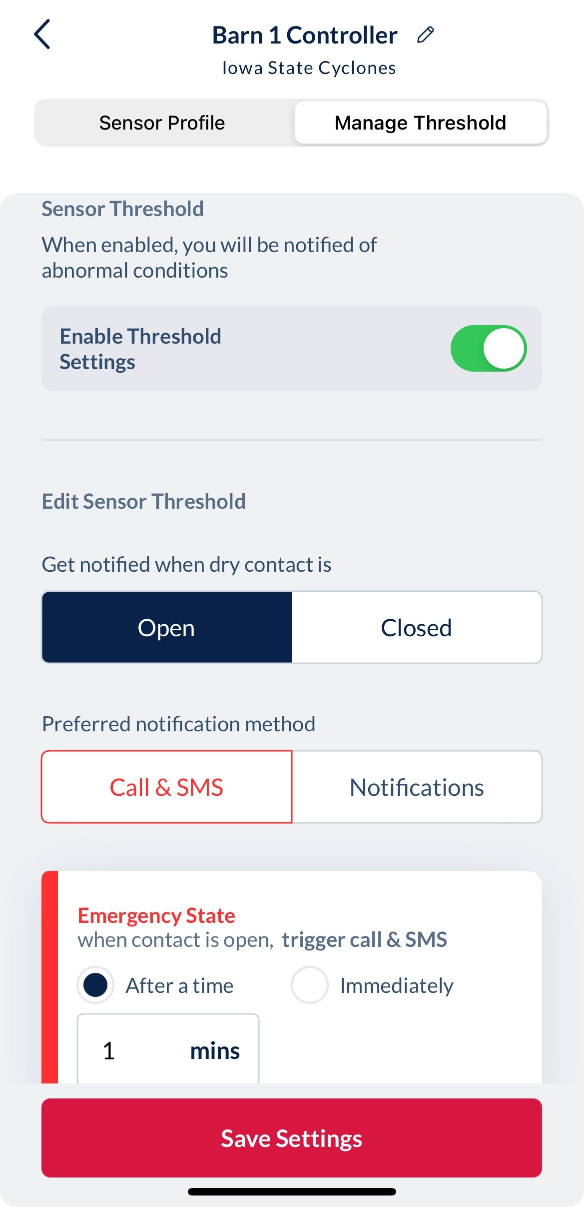 Gateway Dry Contacts and Wireless Dry Contact (WDC) Sensors